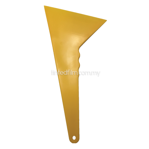 TRIANGLE SQUEEGEE (YELLOW) - BIG - Window Film