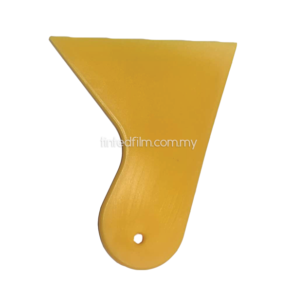 TRIANGLE SQUEEGEE (YELLOW) - S - Window Film