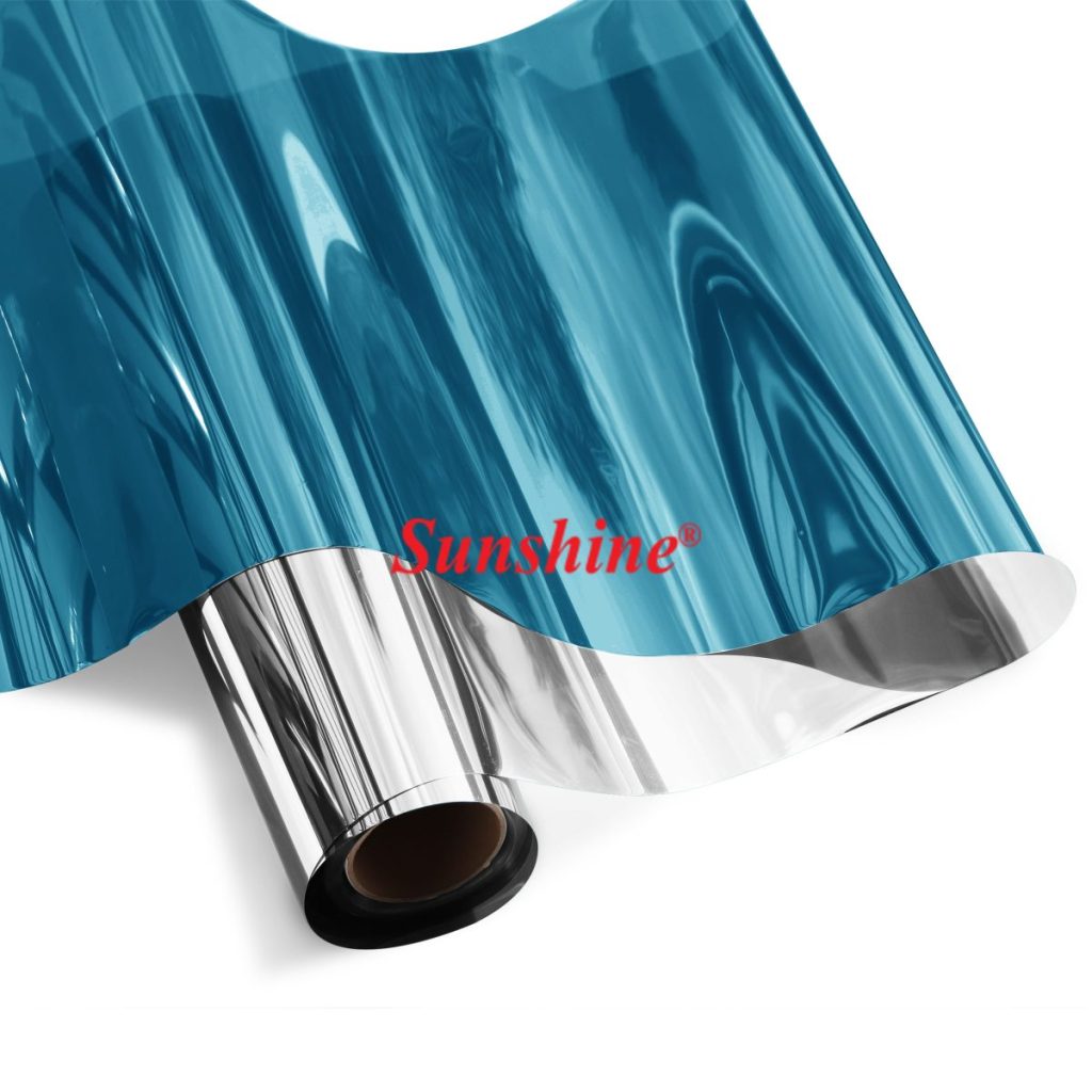 Light Blue Out, Silver In (K) - Window Film