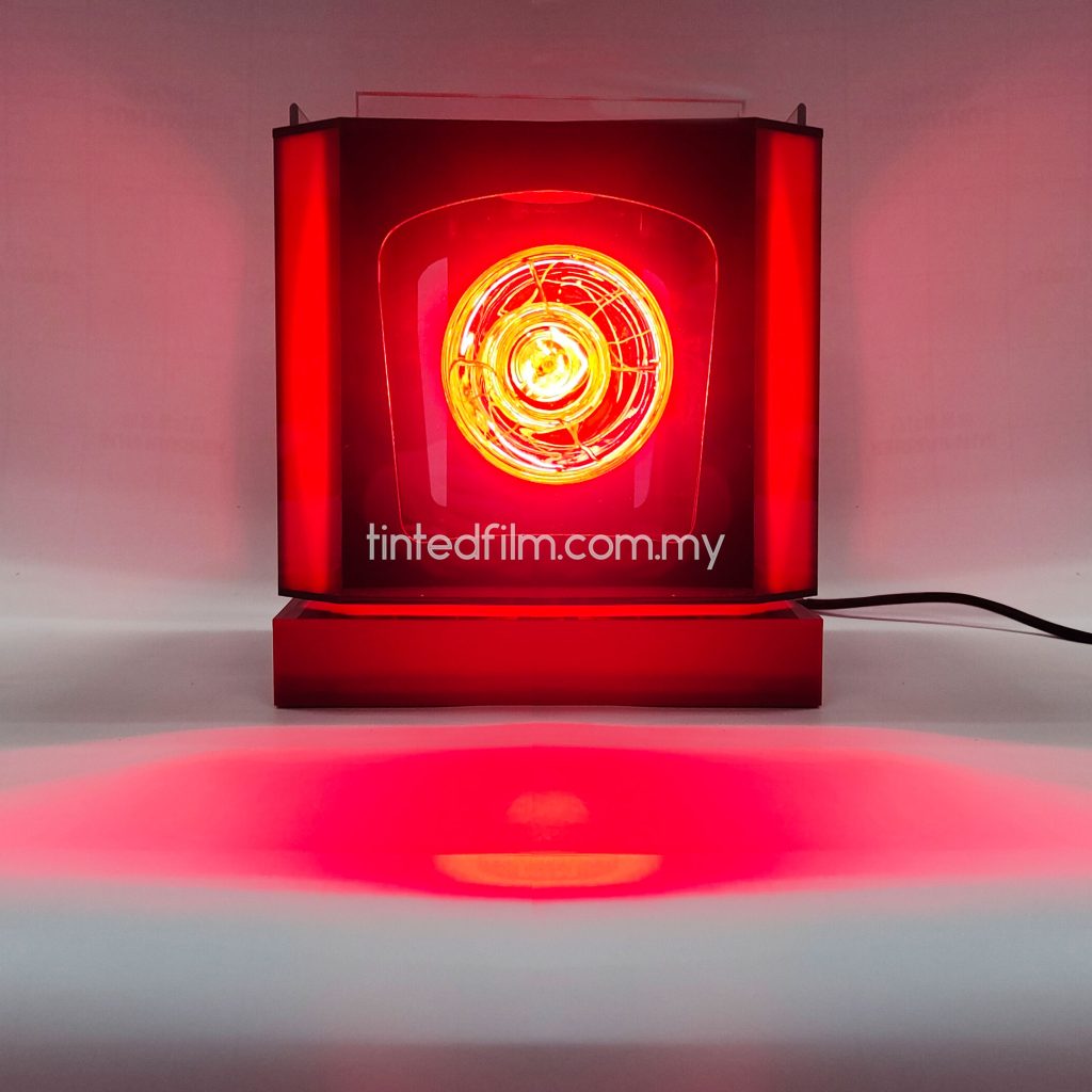 ROTATEABLE - IR TESTER W25CM - 4 GLASS (RED) - Window Film