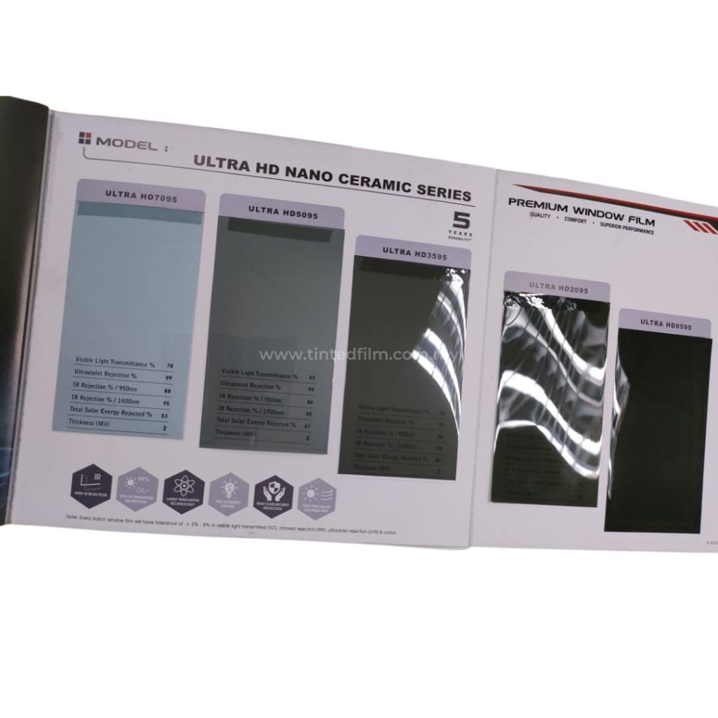 ALL IN ONE SAMPLE BOOK - Window Film