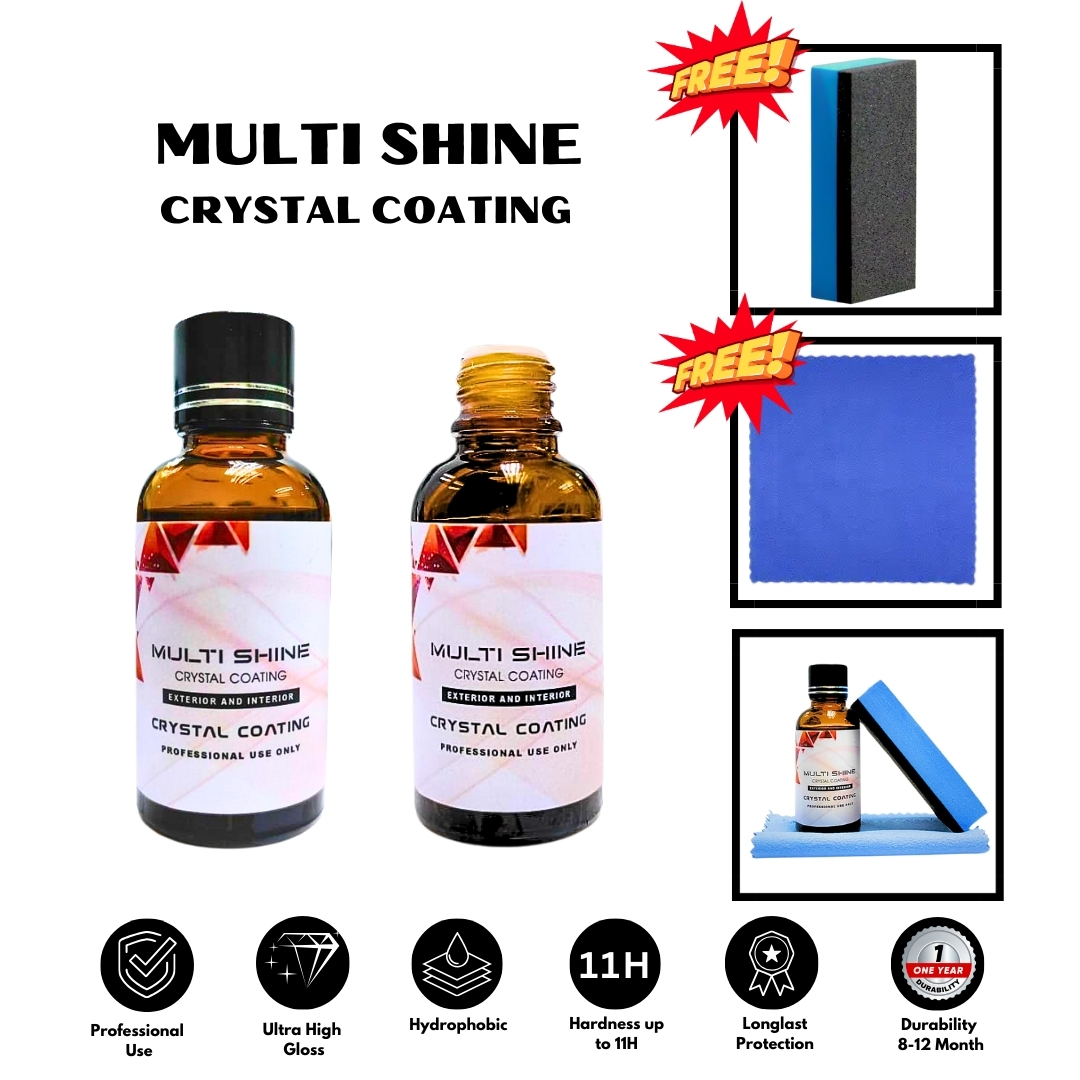 Multi Shine Crystal Coating - Window Film