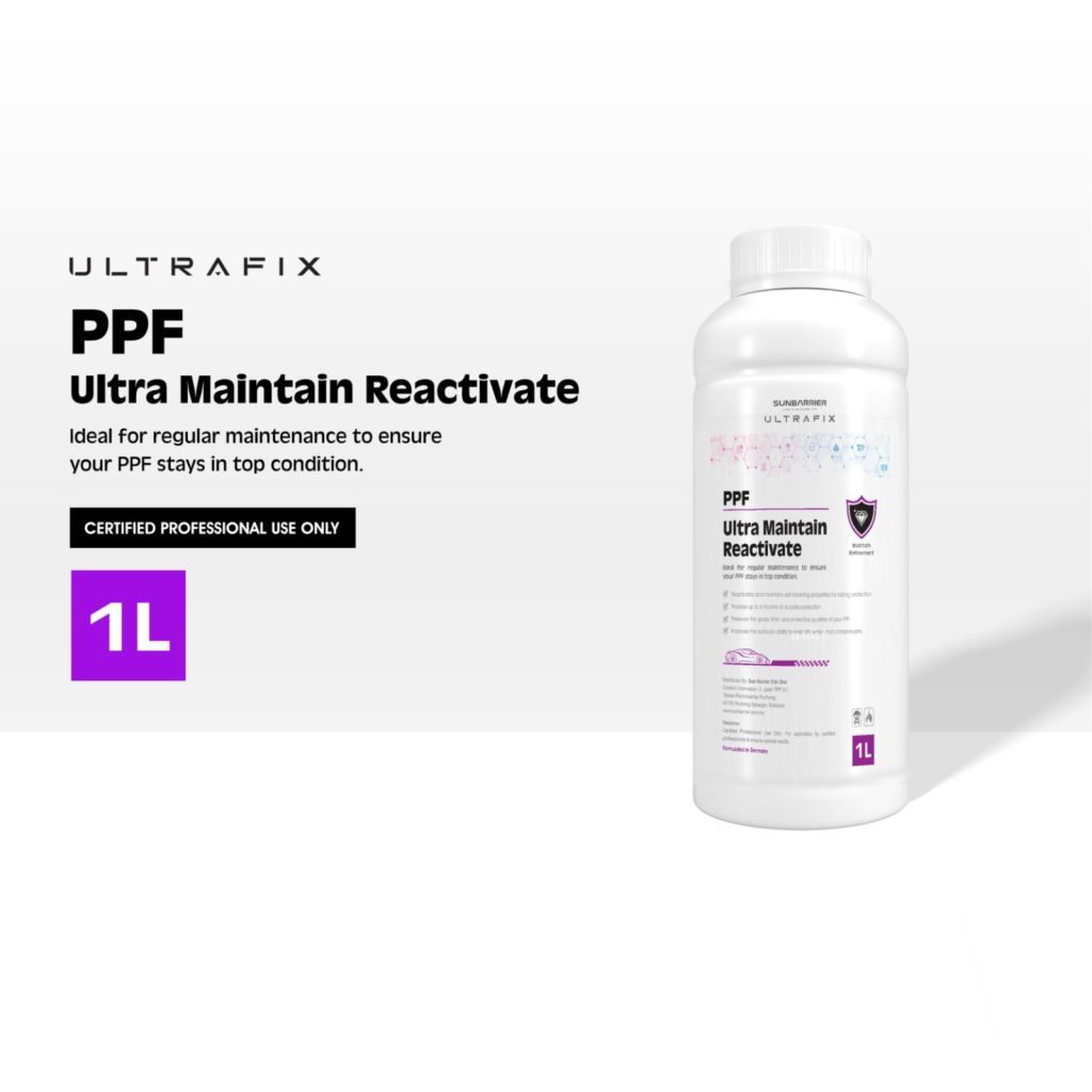 PPF ULTRA MAINTAIN REACTIVE 1LITRE - Window Film